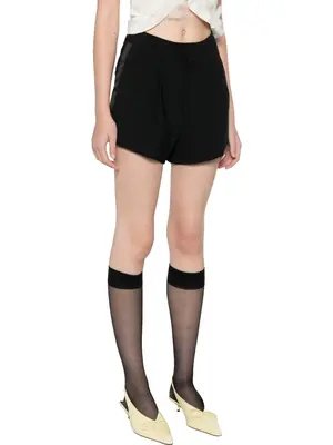 DONDUP Sandy Thigh-length Shorts - Black