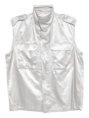 OLLY SHINDER Olly Shinder Wet Look Gilet