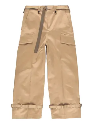 Sacai Cargo Trousers - Neutrals