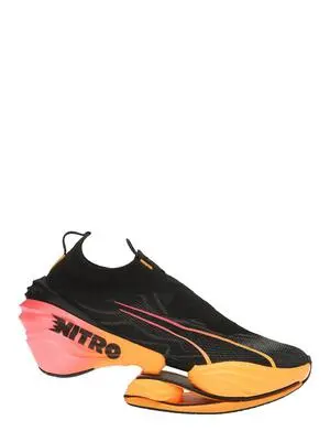 PUMA Fastrb Nitro Elite Sneakers - Black/sun Stream/sunset Glow