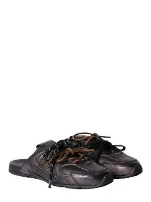 Miu Miu Miu Miu X New Balance 530 SL Deco Mules Black