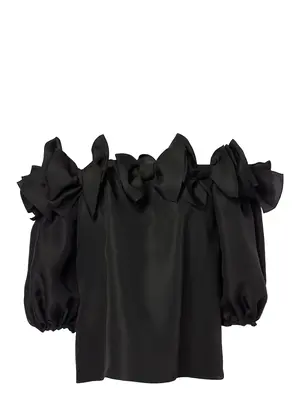 Carolina Herrera Off-shoulder Top - Black