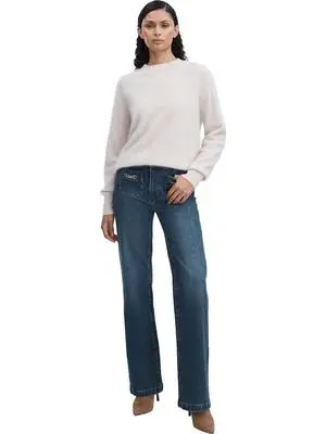 PAIGE PAIGE Leenah Wide Leg Jeans