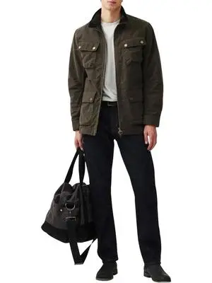 Rodd & Gunn Apos;s Aberdeen Canvas Jacket - Deep Olive