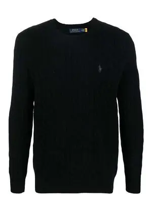 Polo Ralph Lauren Long Sleeve Pullover - Black