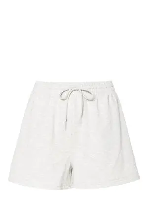 NEW BALANCE Logo-embroidered Drawstring Track Shorts - Grey