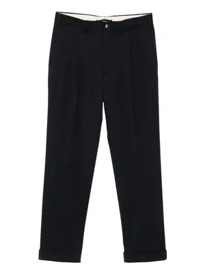 DELL'OGLIO Tapered Trousers - Blue