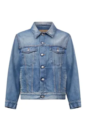 MAISON MARGIELA MM6 Maison Margiela Panelled Denim Jacket
