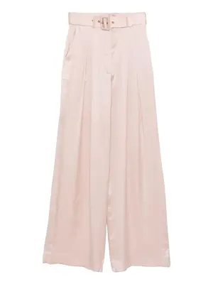 Zimmermann Silk Palazzo Pants - Neutrals
