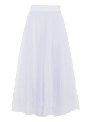 Zimmermann Tulle Maxi Skirt - Blue