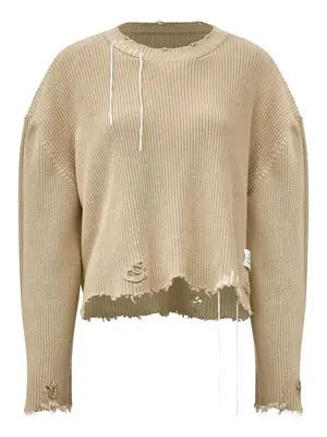 MAISON MARGIELA Crew-neck Jumper - Neutrals