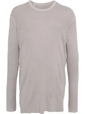Boris Bidjan Saberi Long-sleeved T-shirt - Grey
