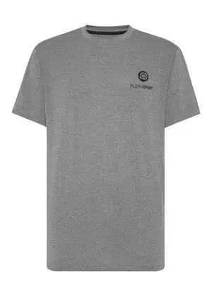 PLEIN SPORT Short-sleeved Round-neck T-shirt - Black