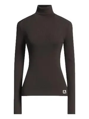Burberry Turtleneck Knit Top - Brown