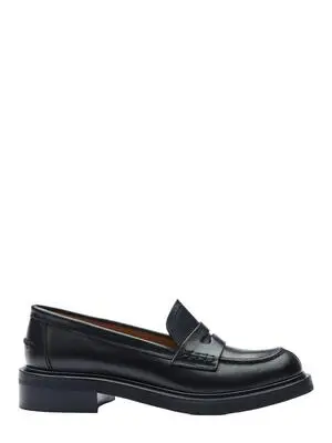 ATP ATELIER Albaredo Leather Loafers - Black