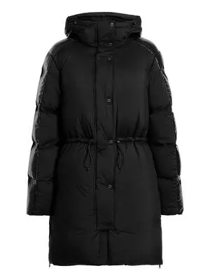 Aztech Mountain Badrutts Quilted Hooded Down Coat - Black