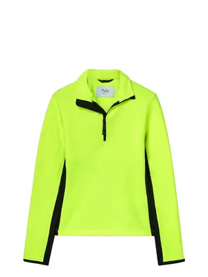 Aztech Mountain Paneled Stretch And Ripstop Sweatshirt - Bright Yellow