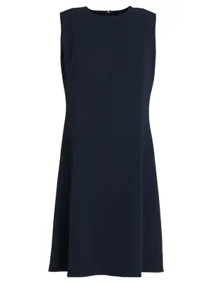Theory Crepon Mini Dress - Navy