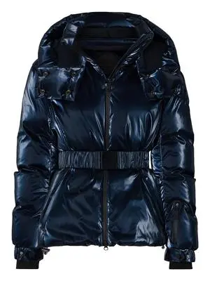 Perfect Moment Johnnie Walker Candice Quilted Down Ski Jacket - Blue