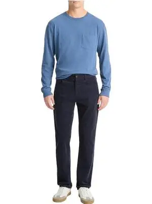 Vince Dylan Slim 5-pocket Corduroy Pant - Blue