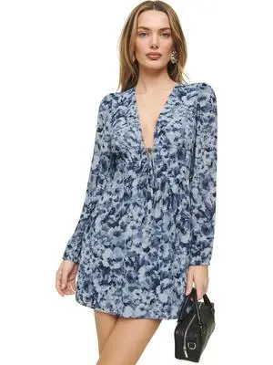 REFORMATION Tris Mini Dress - Bliss