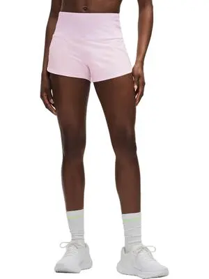 Lululemon Speed Up High-Rise Lined Short 2.5" Pink Organza