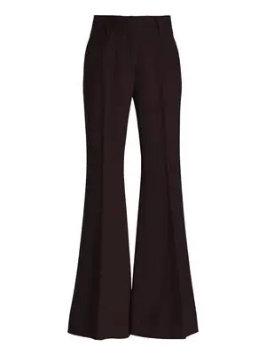 GABRIELA HEARST Rhein Pant In Chocolate Sportswear Wool