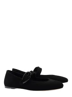 Larroude Verona Flats Black