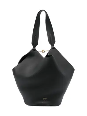 Khaite Small Lotus Tote Bag - Black