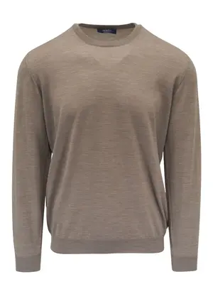 Fedeli Virgin Wool Sweater - Neutrals