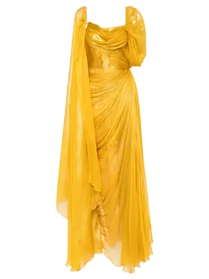 IRIS SERBAN Caroline Maxi Dress - Yellow