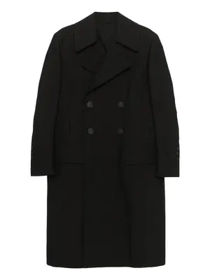 Rick Owens Slim Drella Coat - Black