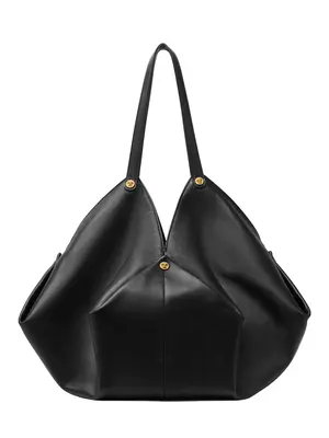 Versace Large Protea Shoulder Bag - Black