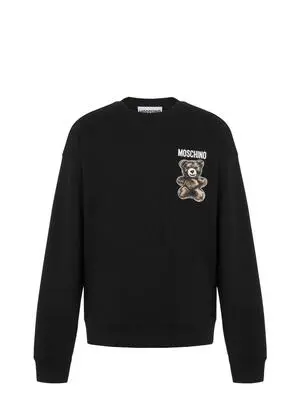 Moschino Teddy Bear Sweatshirt - Black