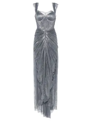 IRIS SERBAN Hera Gown - Grey