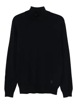 Corneliani Virgin Wool Sweater - Blue