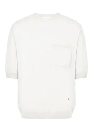 Moschino Fine-knit T-shirt - White