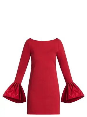 Staud Hawthorne Mini Dress - Red