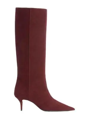 Fabiana Filippi Pointed Suede Boots - Red
