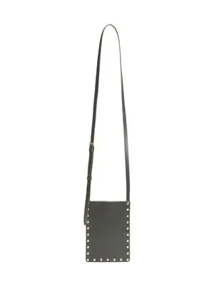 Fabiana Filippi Stud-embellished Crossbody Bag - Green