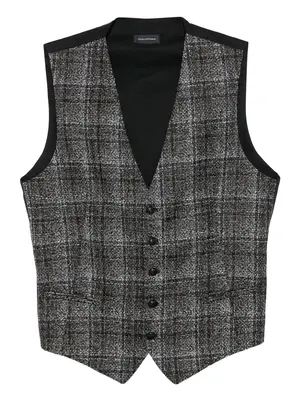 Tagliatore Brian Waistcoat - Black