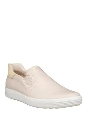 Ecco ECCO Soft 7 Slip-On Sneaker Limestone/ Straw