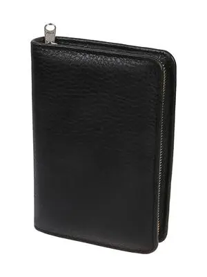F. HAMMANN F. Hammann Leather Hunting Set With Stainless Steel Flask, Cups, Bottle Opener, And Knife