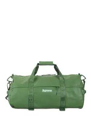 Supreme Leather Duffle Bag - Green