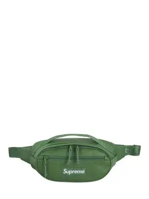Supreme Leather Waist Bag - Green