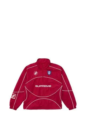 Supreme Reflective Piping Pullover - Red