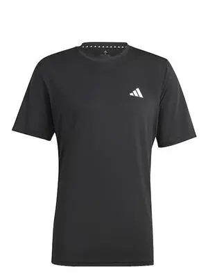 Adidas Train Essentials Stretch Training Tee Shirt - Black/white