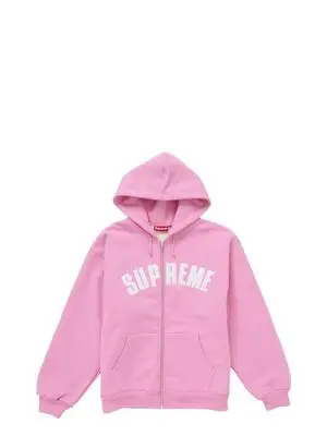 Supreme Arc Thermal Zip-up Hoodie - Pink