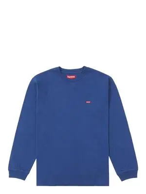 Supreme Small Box Long Sleeve Tee Shirt - Dark Royal