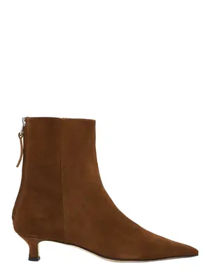 AeydĒ Zoe Suede Ankle Boots - Brown